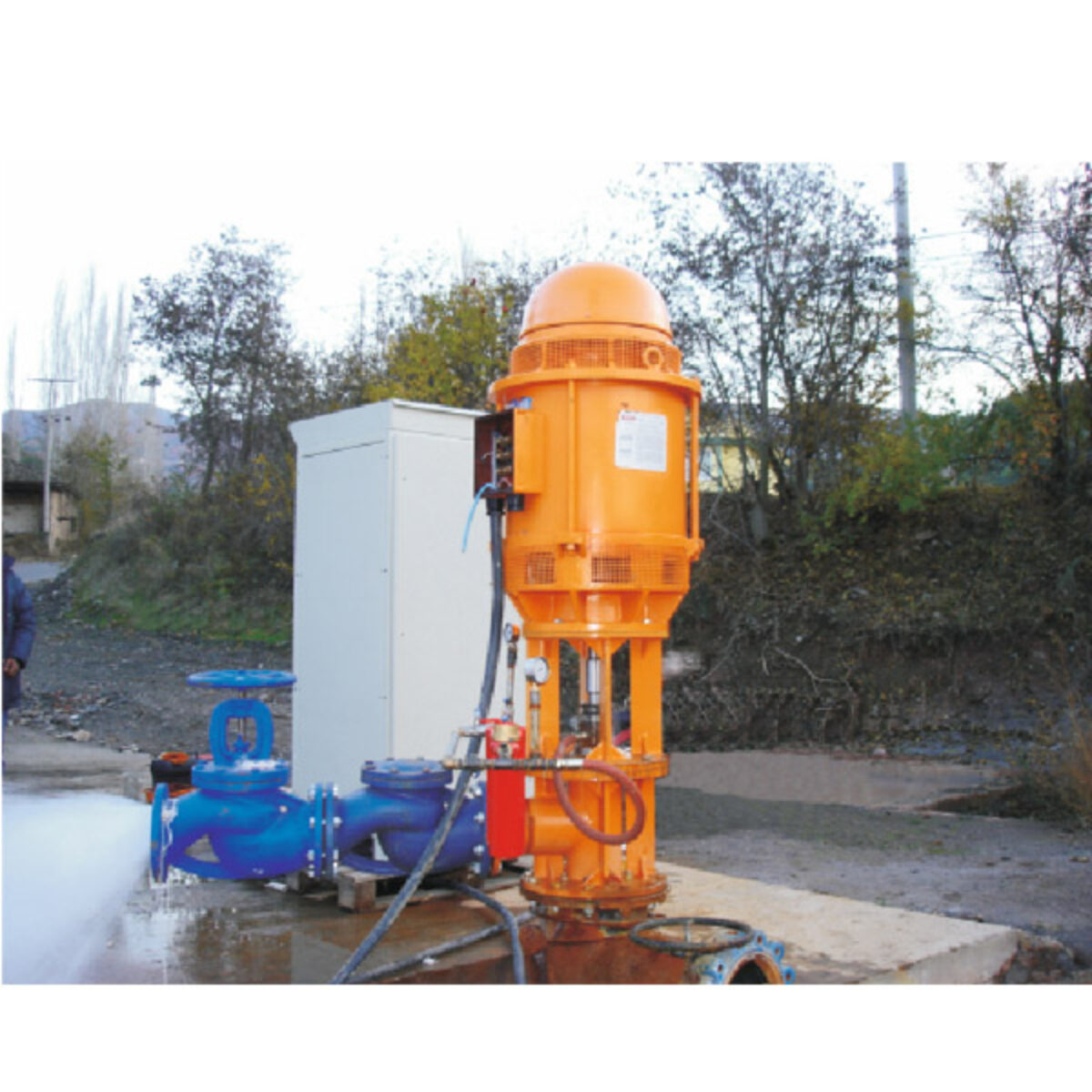 Vertical Lineshaft Turbine | Brown Brothers Engineers Australia